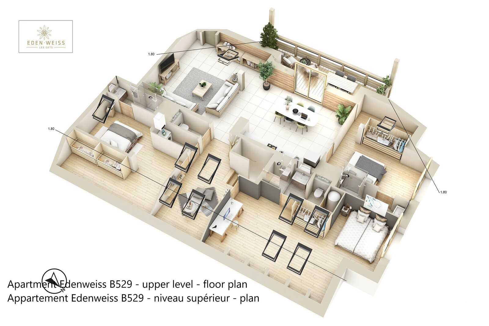 Apartment for Sale - Edenweiss B529, Les Gets, France