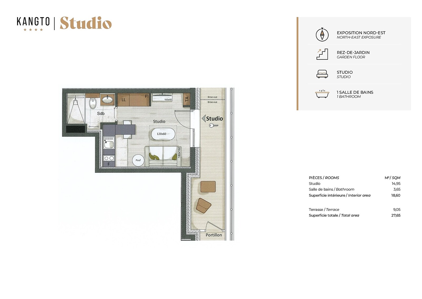 Apartment for Sale - Kangto S, Les Gets, France