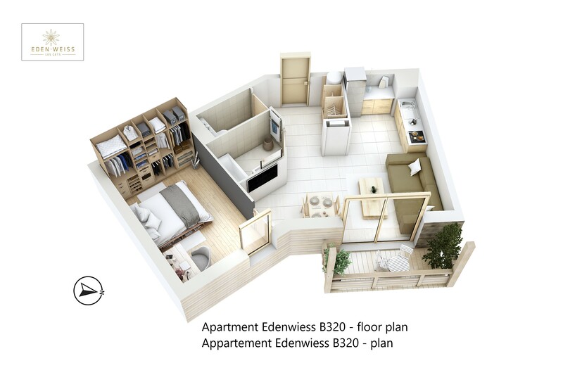 Apartment for Sale - Edenweiss B230, Les Gets, France